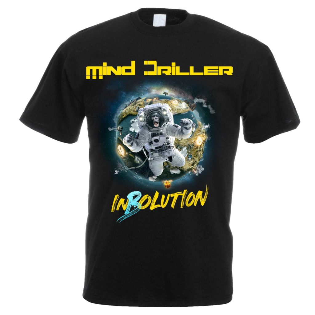 New T-shirt “Involution” + Gift poster – Mind Driller